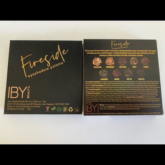 Iby Beauty | Makeup | Iby Beauty Fireside Eyeshadow Palette Full Size ...